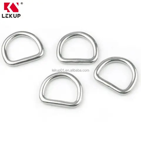 Buy Stainless Steel 304 316 D Ring Welded 8mm X 80mm Marine Grade Dee ...