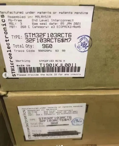 Buy Stm32f103ret6 Microprocessor Mcu Stm Ic Chips Stm32f103 Smd 512kb Flash Stm32f103ret6 from ...