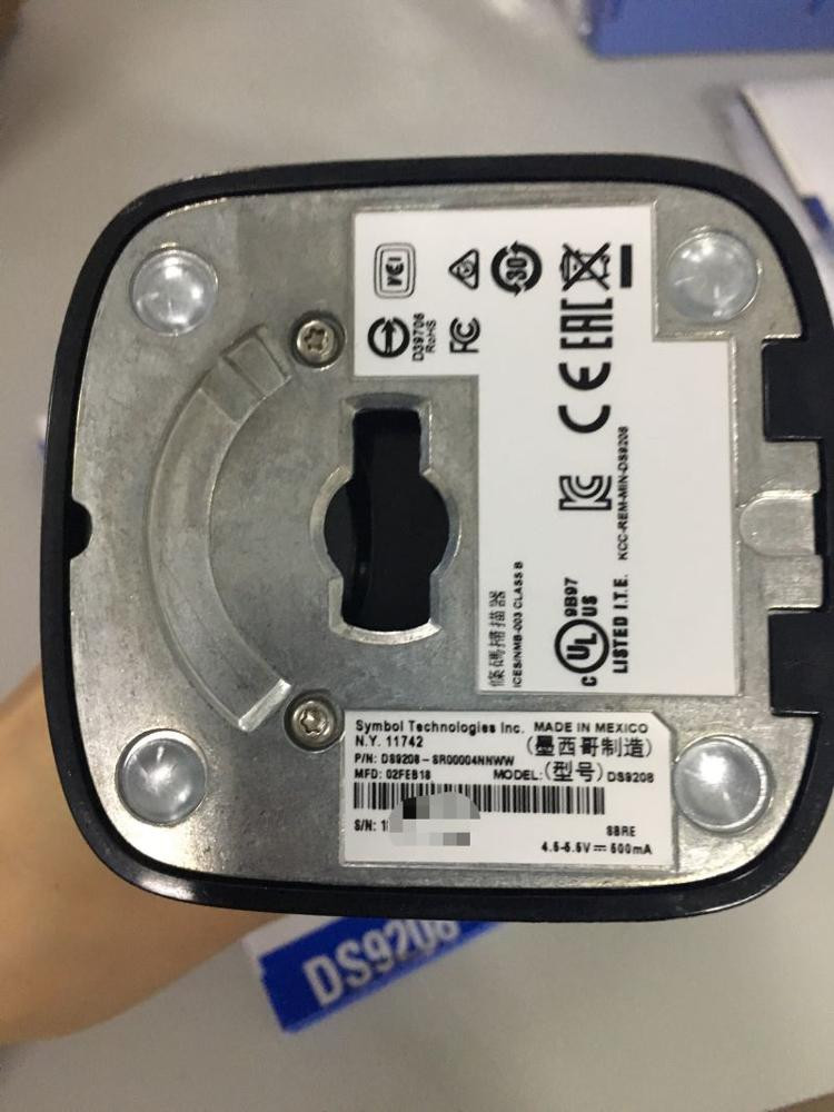 Buy Symbol Ds9208 Hands-free Barcode Scanner Qr Code Reader Scanners In ...