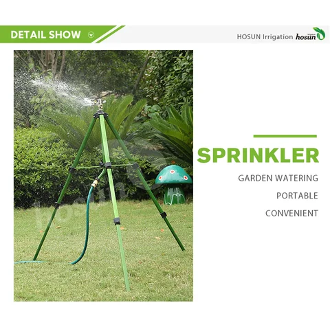 Buy Tripod Sprinkler Base With Metal Impact Sprinkler Head from ...