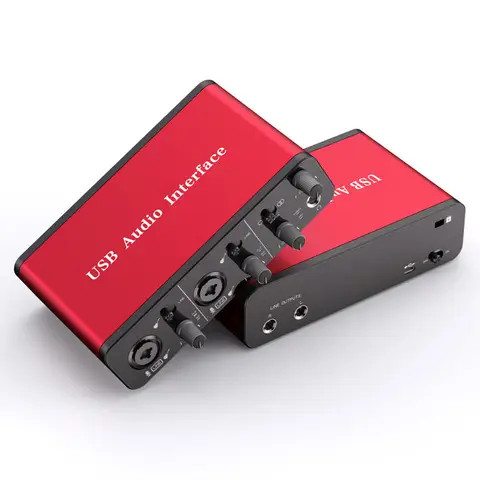 Buy Twin Xlr Guitar Connector Digital Mixer Pcb Sound Card Recordng Uac ...