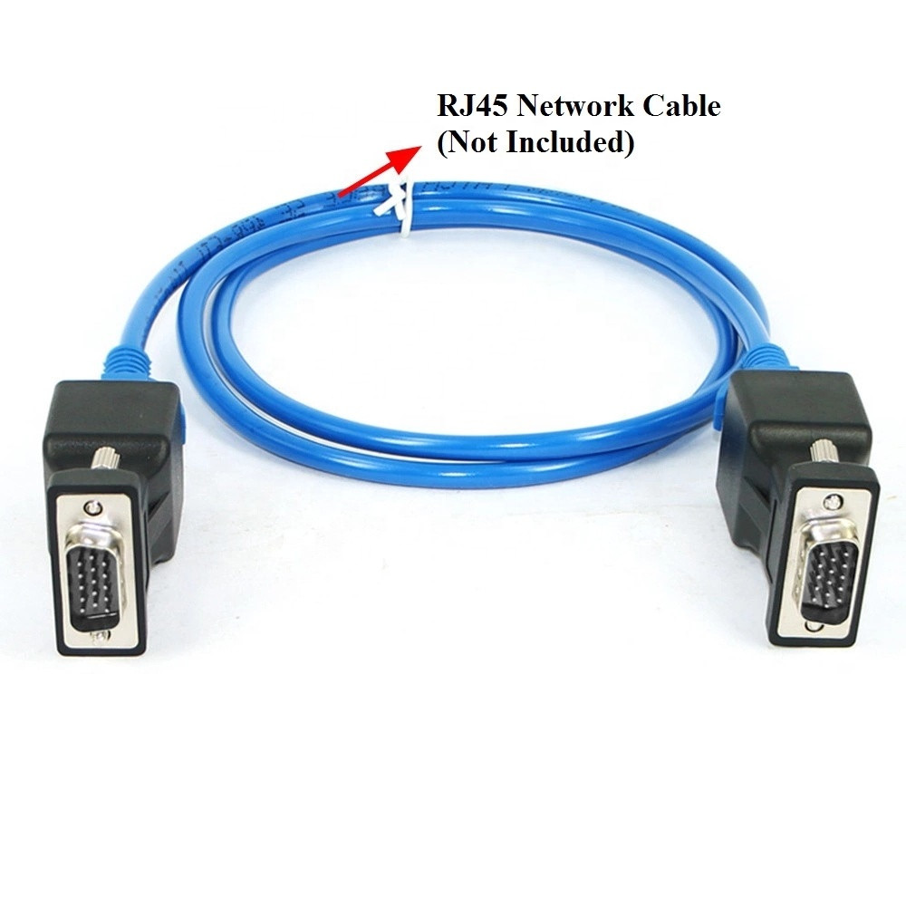 Buy Vga Extender Female/male To Rj45 Ethernet Adapter Vga To Rj45 ...