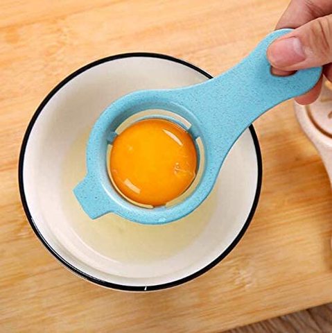 Buy White Egg Yolk Seperator Separator Tool Easy Cooking Egg Dividers ...