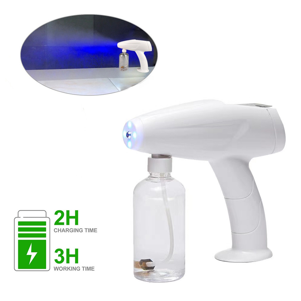 Buy Wireless Disinfectants Cordless Sanitizer Liquid Fog Machine Spray ...