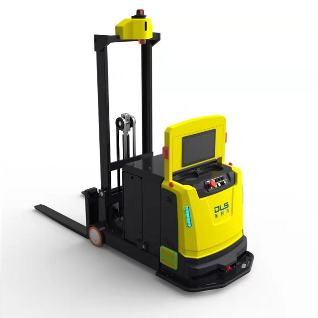 Buy Without License Stacker Work Agv Forklift For Warehouse Control ...