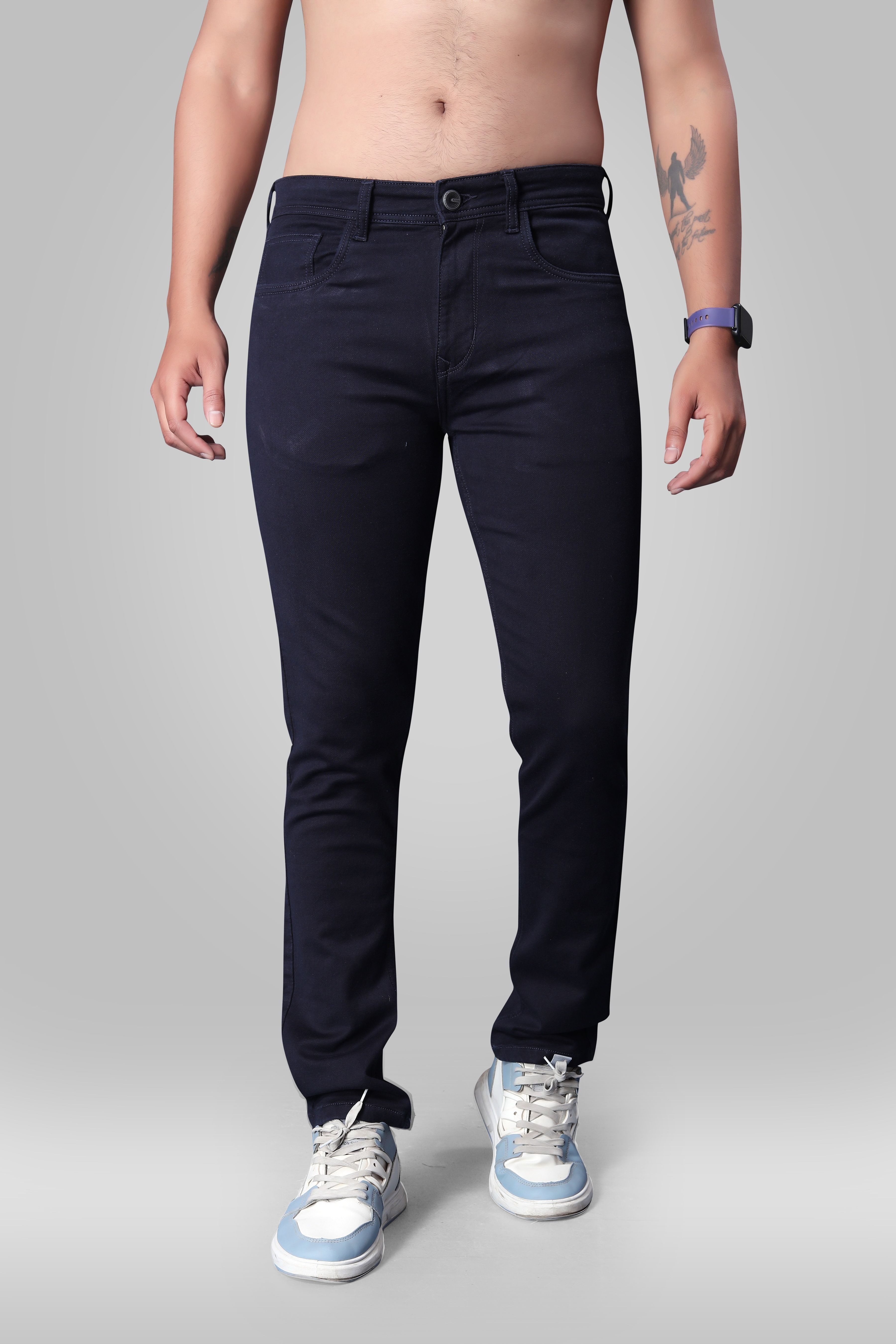 Buy Slim Fit Navy Blue Jeans from Only Denim, Canada | Tradewheel.com