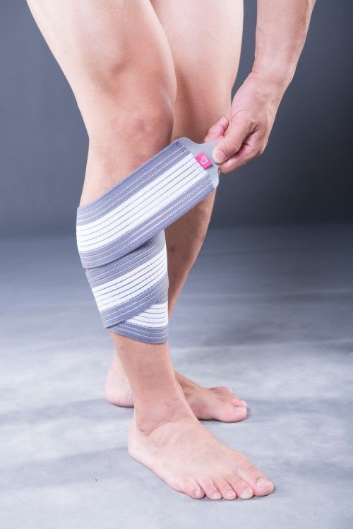 Buy Custom Elastic Bodybuilding Powerlifting Weightlifting Knee Wraps ...