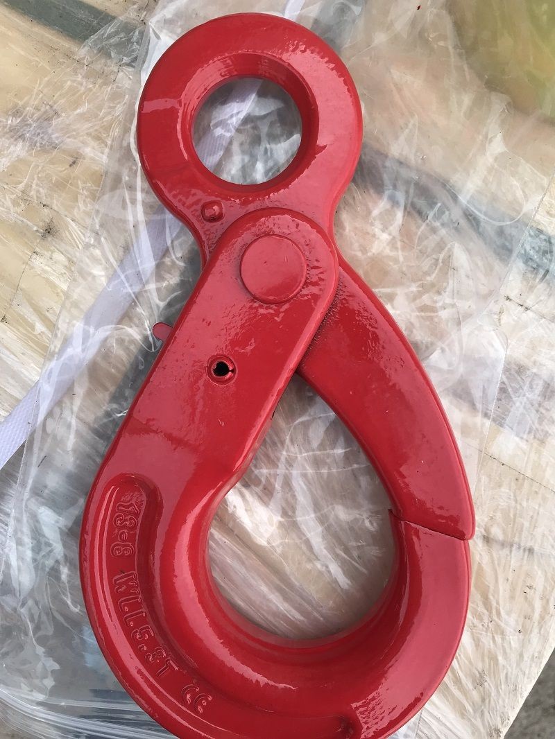 Buy G80 Self Locking Eye Safety Hook from Shandong Kailai-Sanli Rigging ...
