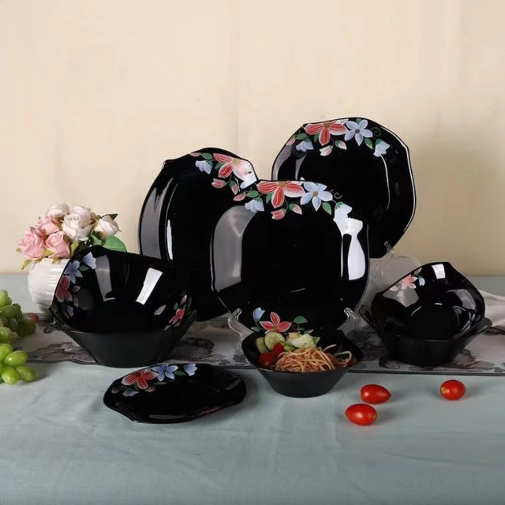 Buy Glass Dinner Set from Shanxi Zhenxin Glass, China | Tradewheel.com
