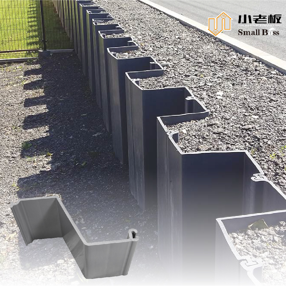 Buy Z Type Pvc Sheet Pile Vinyl Sheet Pile Sz457 from Tong Xiang Small ...