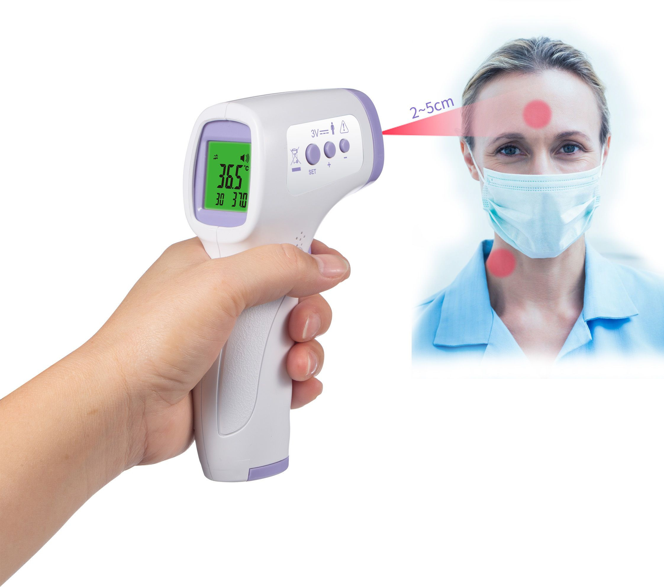 Buy Temperature Gun, Thermometers, Medical Thermal Gun, Medical Digital ...