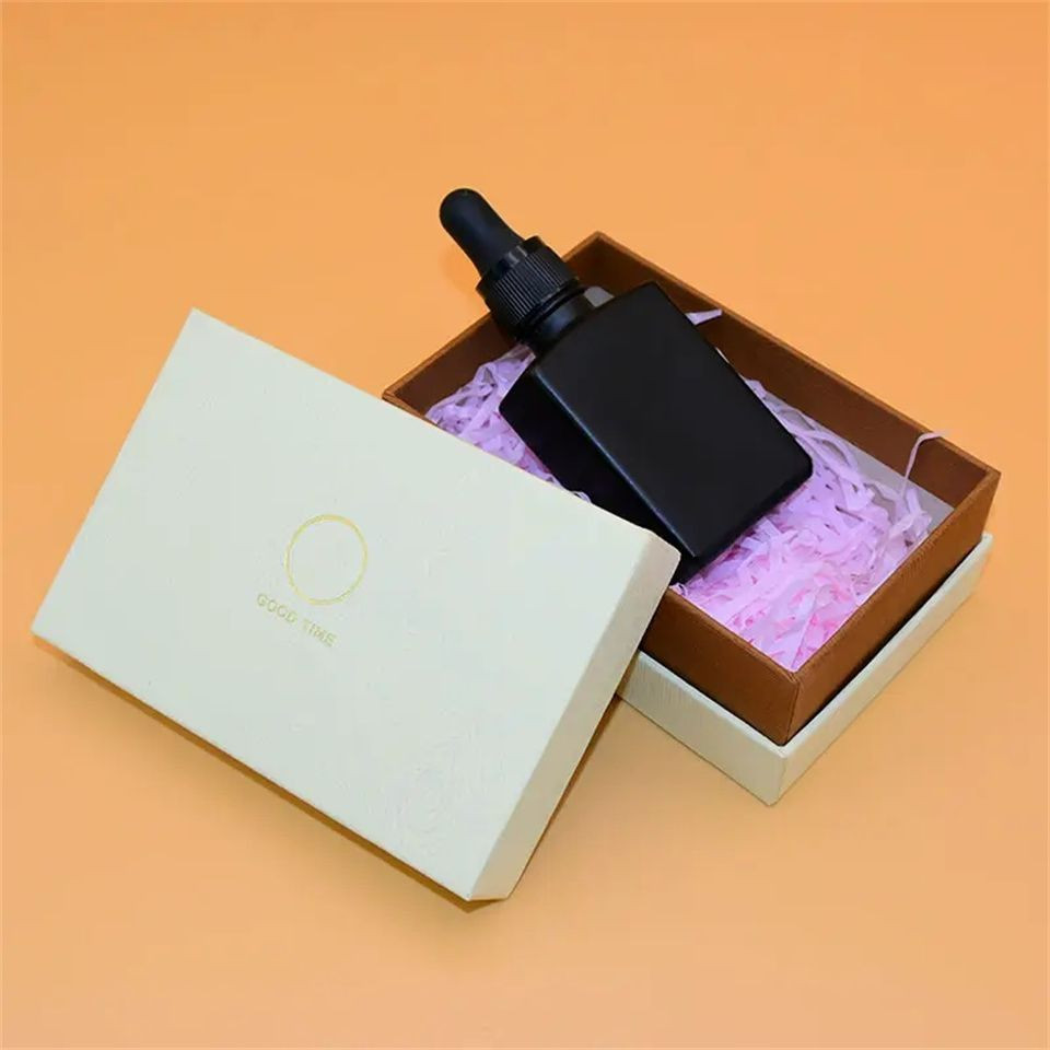 Buy Custom Printed Yellow Luxury Rigid Lid And Base Perfume Paper Gift ...