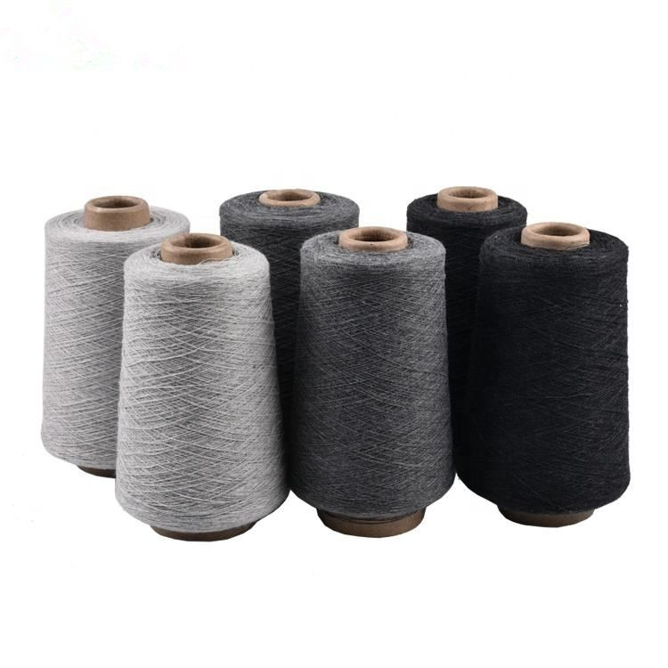 Buy Oe Cotton Melange Yarn In Conical For Knitting Machine Solid Color ...