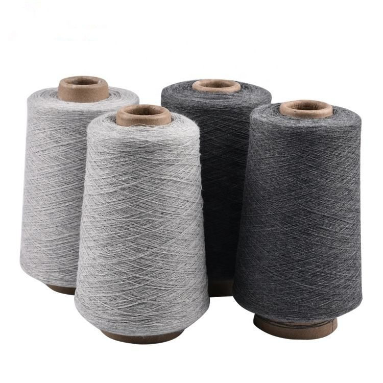 Buy Oe Cotton Melange Yarn In Conical For Knitting Machine Solid Color ...
