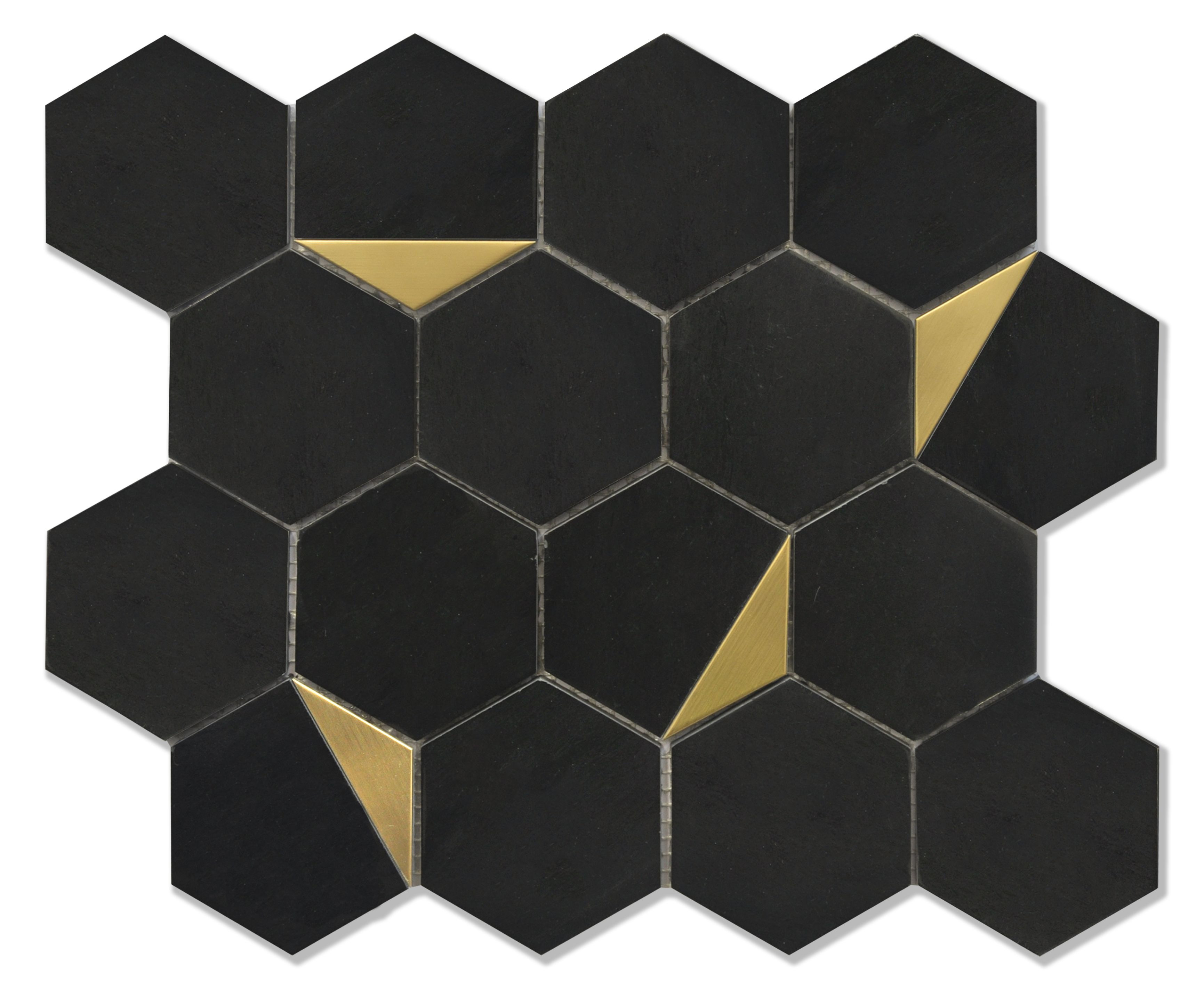 Buy Nero Marquina Mosaic Tile Imp-ner-14g from FOSHAN TERESA TILE AND ...