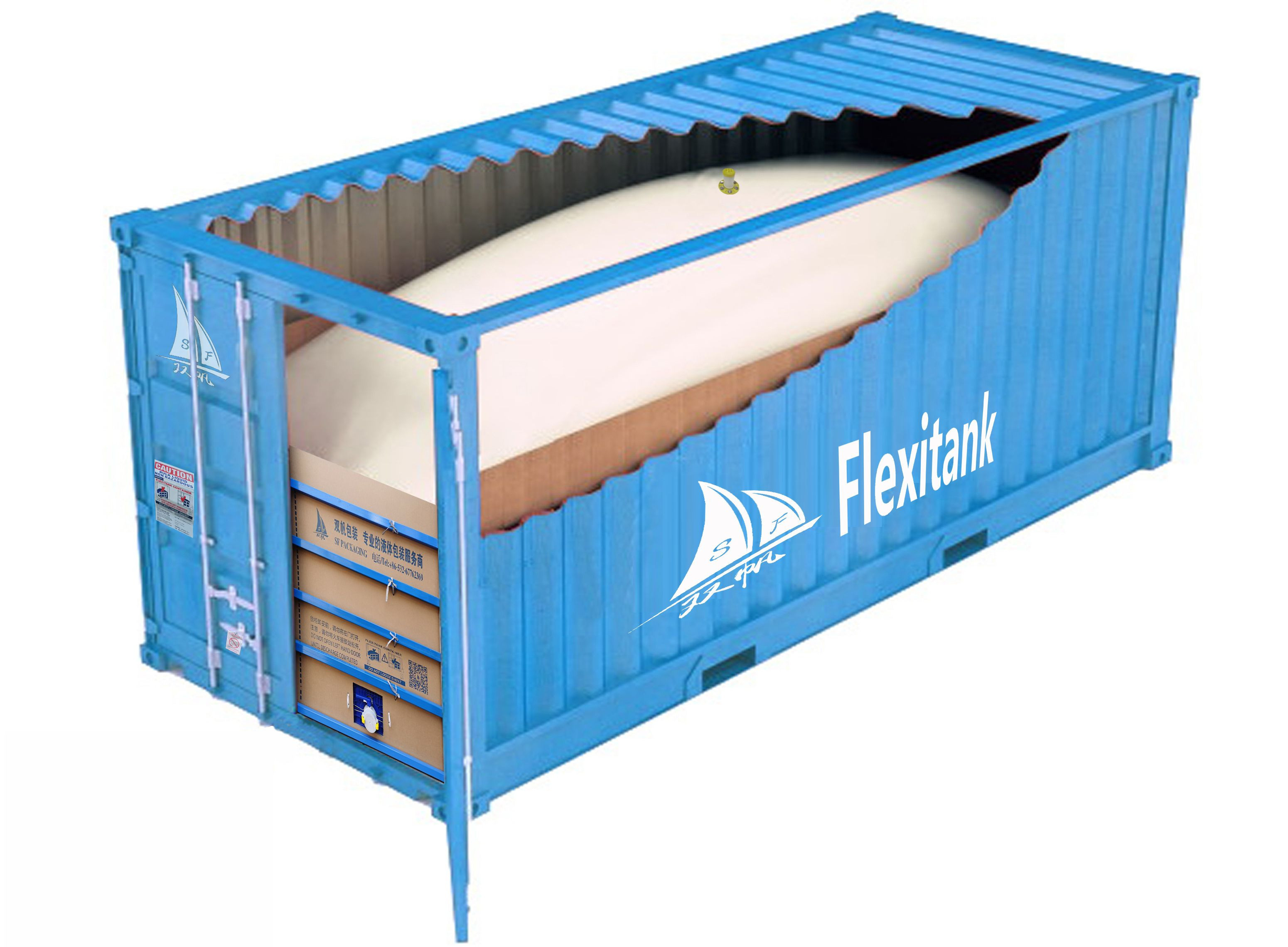 Buy Flexitank Flexibag from Qingdao Shuangfan Packaging Co. Ltd, China ...