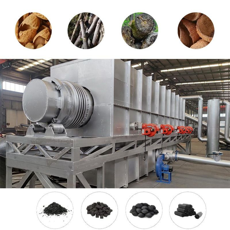 Buy Charcoal Making Machine /natural Wood Charcoal Making Machine ...