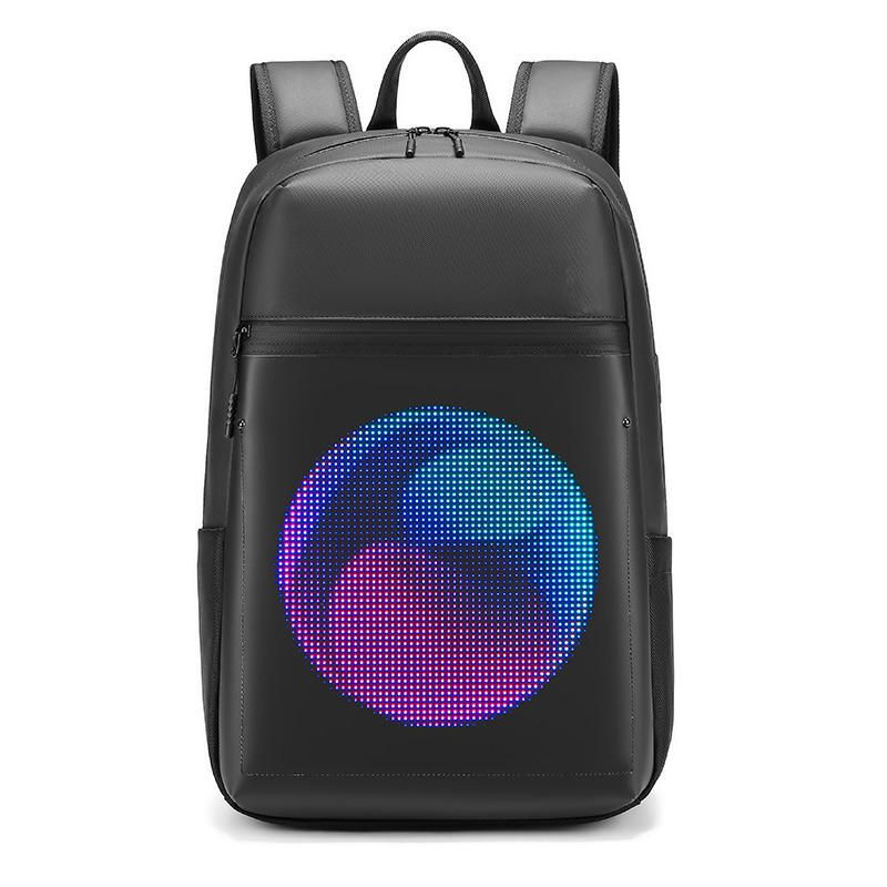 Buy 15 Inch Dynamic Led Screen Display 3d Backpack Smart Led Backpack ...