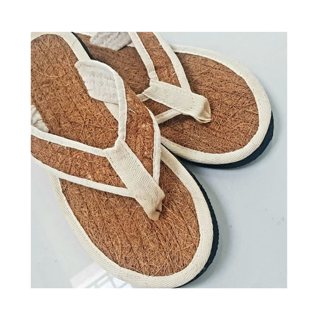 Buy Vietnam Handicraft Coir Slippers from VIgi Farm Company, Vietnam ...