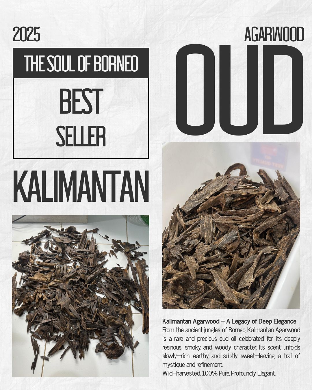 Buy Oud Kalimantan Wood Chips from Oud Bali, Indonesia | Tradewheel.com