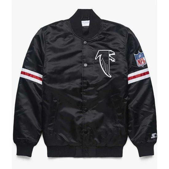 Buy Starter Atlanta Falcons Black Jacket from TREX international co ...