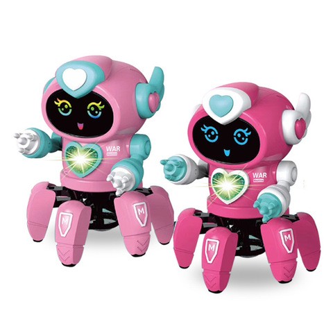 Buy 2021 6-jaw Cute Smart Dancing Robot Toys from Quzhou Heze Trading ...