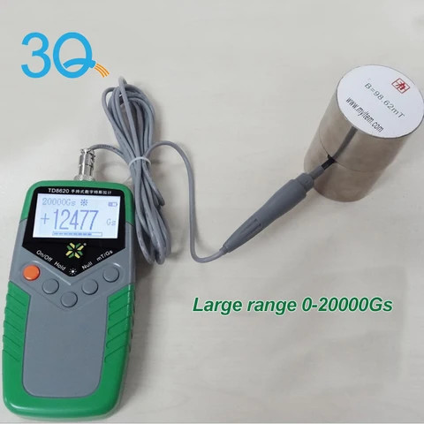 Buy 3q Lab Magnet Gauss Meter 5170 Gauss Tesla Meter Manual from ...