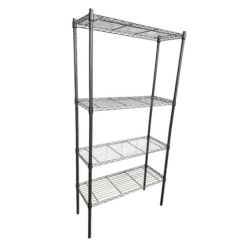 Buy 4-wire Shelving Metal Storage Rack Adjustable from Qingdao Lihongda ...