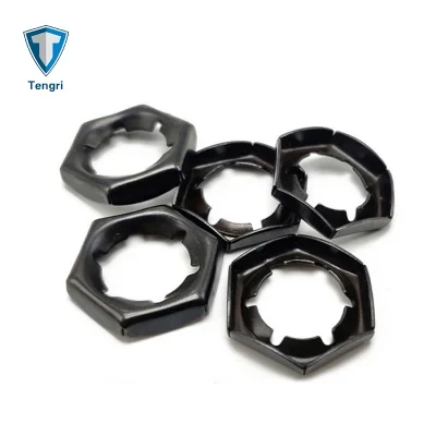 Buy 65mn Hex Nut Hexagon Locking Nut Hexagonal Head Tight Nuts With ...