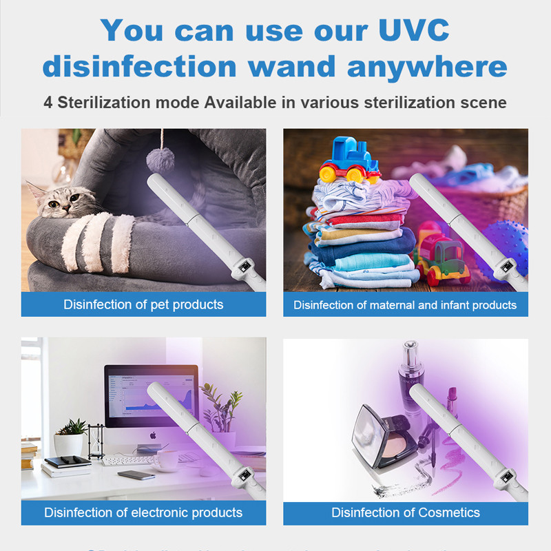 Buy 99.9% Germs Killer Uvc Led Sterilizer Usb Rechargeable Portable ...