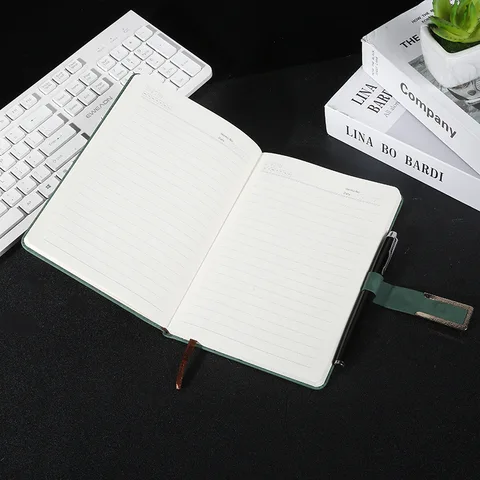 Buy A4 A5 A6 Personalized Logo Plain Note Book Custom Diary Printing Pu ...