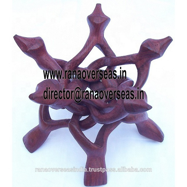 Buy Abalone Shell Wooden Display Stand 5 Leg - 6 Inch from RANA ...