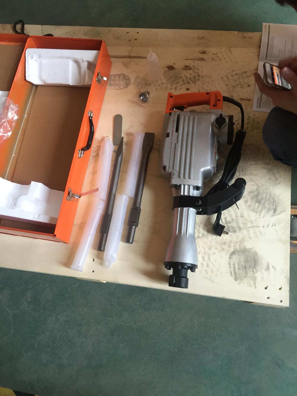 Buy Al-65a 1500w Rotary Hammer Drill Electric Demolition Hammer ...