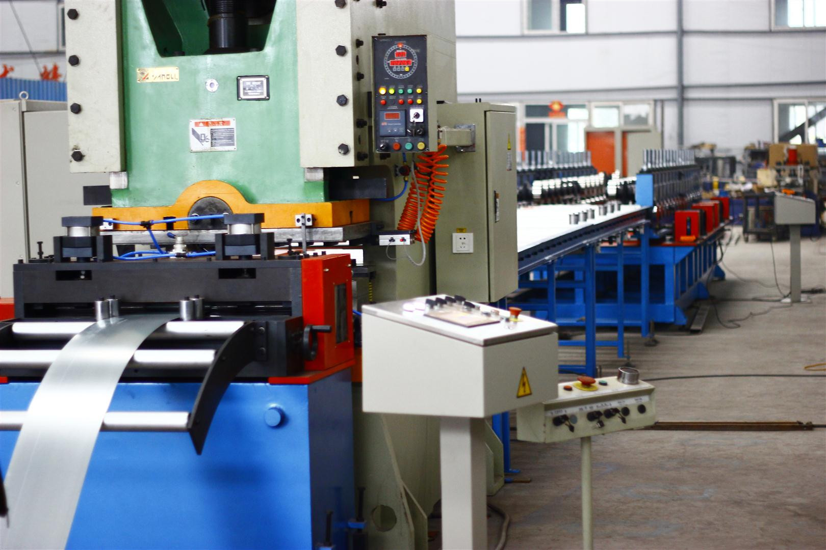 Buy Automatic Colorful Perforated Cable Tray Roll Making Forming ...
