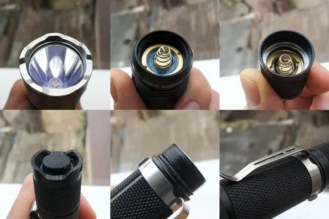 Buy Camping Lamp Customized Aluminum Torch Xp-l-v6 5 Modes Torch Light ...