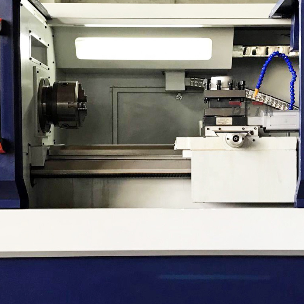 Buy China Metalworking Cnc Turning Facing Cnc Lathe from Tengzhou Beta ...