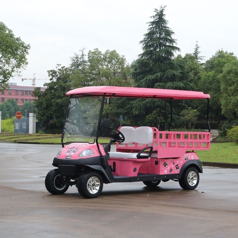 Buy Commercial Environment Friendly 2 Seater 4 Wheel Electric Golf Cart ...