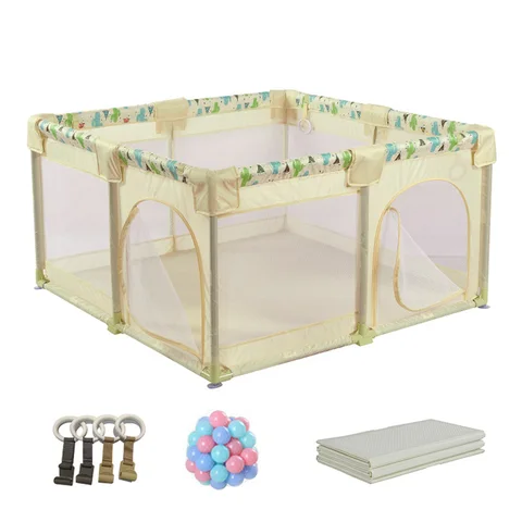 Buy Corral Para Bebes Baby Play Area Child Ball Pool Safety Removable ...