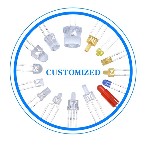 Buy Custom 3v 6v 12v Pre Wired White Green Bicolor Uv 365nm 395nm Ir ...