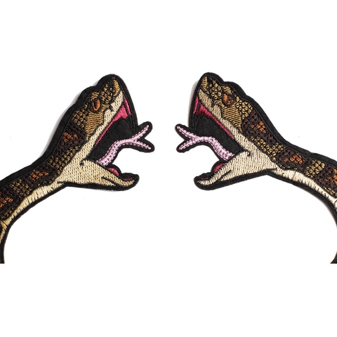 Buy Custom Embroidery Snake Patch Applique For Jacket from Kunshan ...