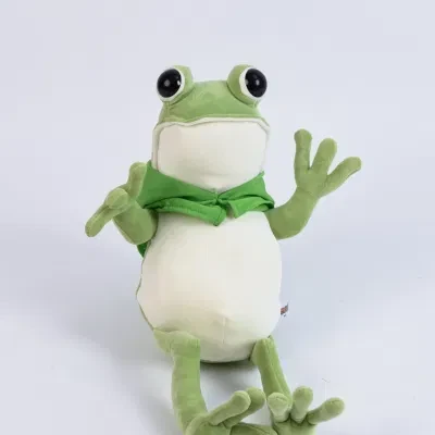 Buy Custom Kids 28cm Soft Stuffed Frog Plush Toy from Hunan kinqee ...