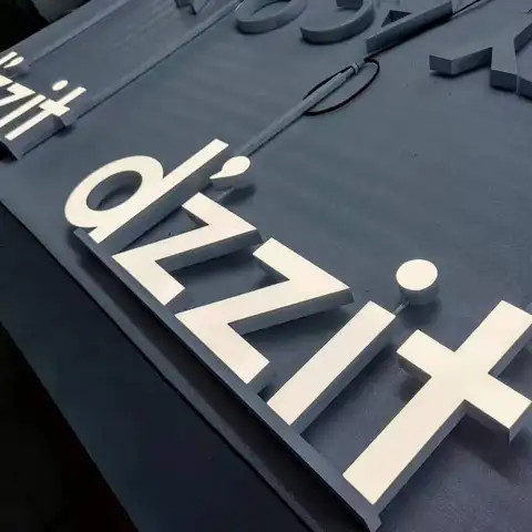 Buy Custom Led Illuminated Sign 3d Letter Business Sign 3d Logo Led ...