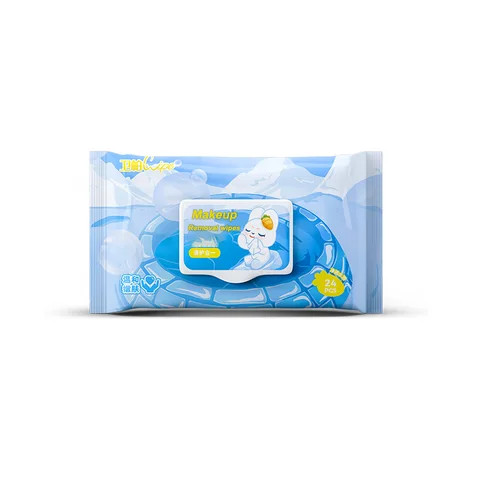 Buy Custom Logo Biodegradable Bamboo Mini Makeup Remover Wipes Facial ...