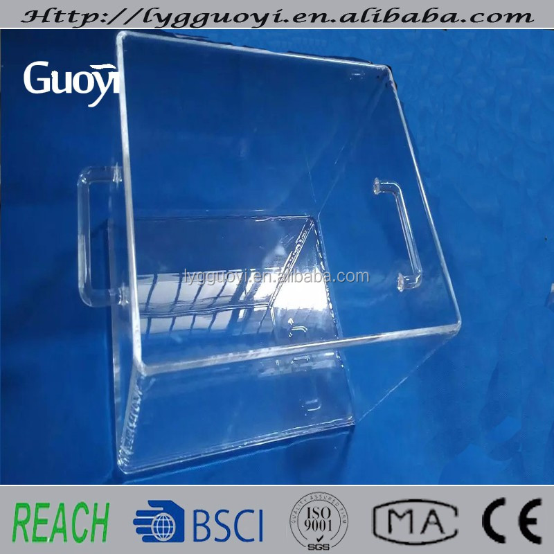 Buy Custom Size Clear Quartz Glass Tank For Fish Bowl Glass Container ...