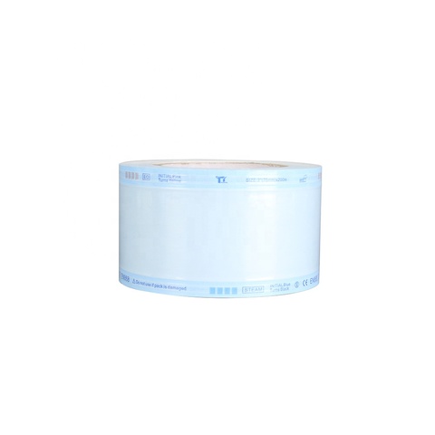 Buy Dental Disposable Flat Medical Packaging Sterilization Pouch Roll ...