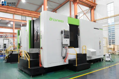 Buy Dhm100 Single Head Metal Cnc Mlling Horizontal Machines Center from Nantong Guosheng ...