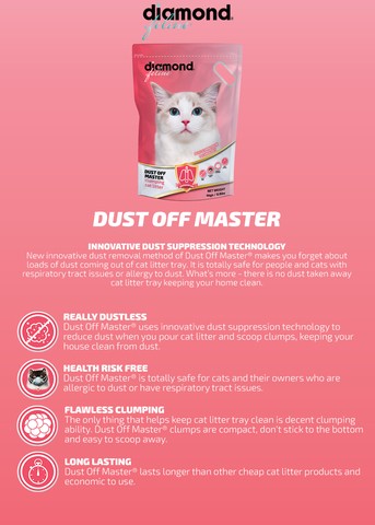 Buy Diamond Feline Dust Master Cat Litter Sand Wholesaler Supplier from ...