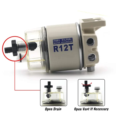 Buy Diesel Oil Water Separator Fuel Filter Marine R12t S3240 120at Npt ...