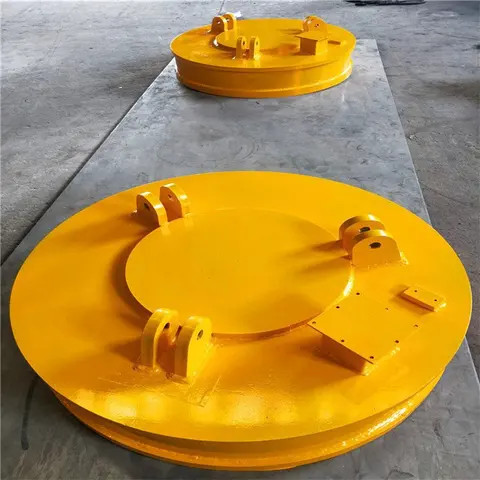 Buy Electro Magnetic Lifting Magnet Excavator Steel Plate Lifting ...