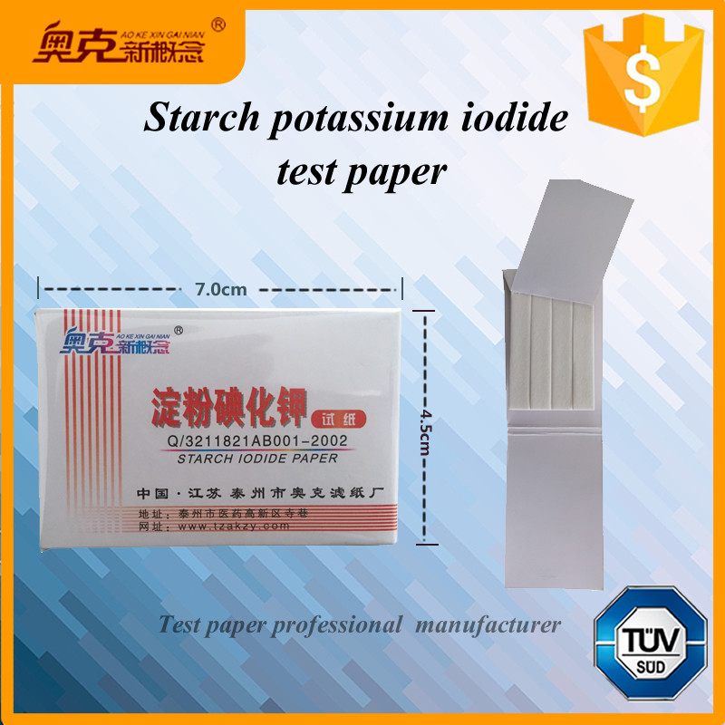 Buy Factory Production And Sales Starch Potassium Iodide Test Paper ...
